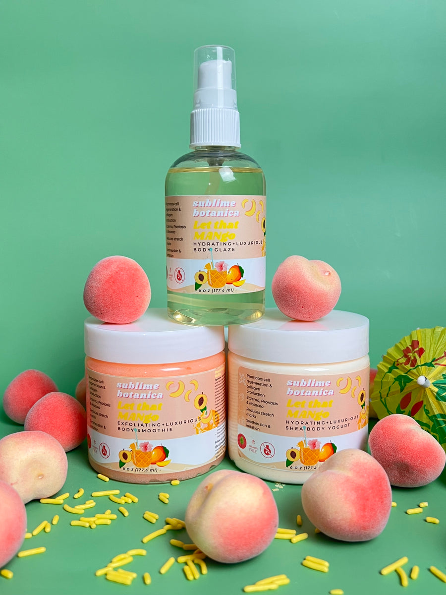 Let That MANgo (Peach Mango Bellini) – Sublime Botanica